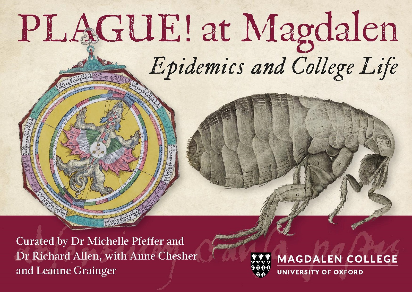Exhibition: PLAGUE! at Magdalen: Epidemics and College Life | Oxford ...